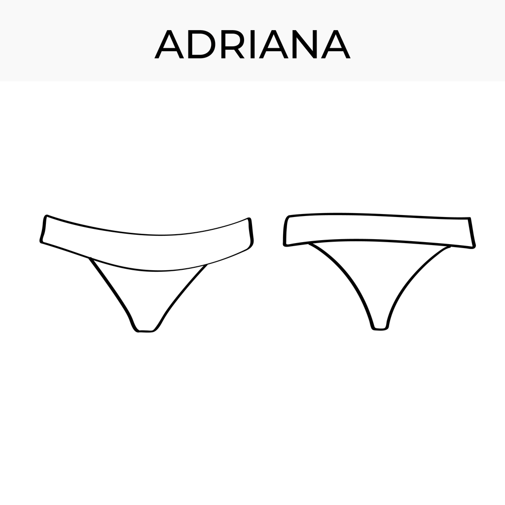Bikini Bottoms Patterns - DIY bikini -Bikini Design Club
