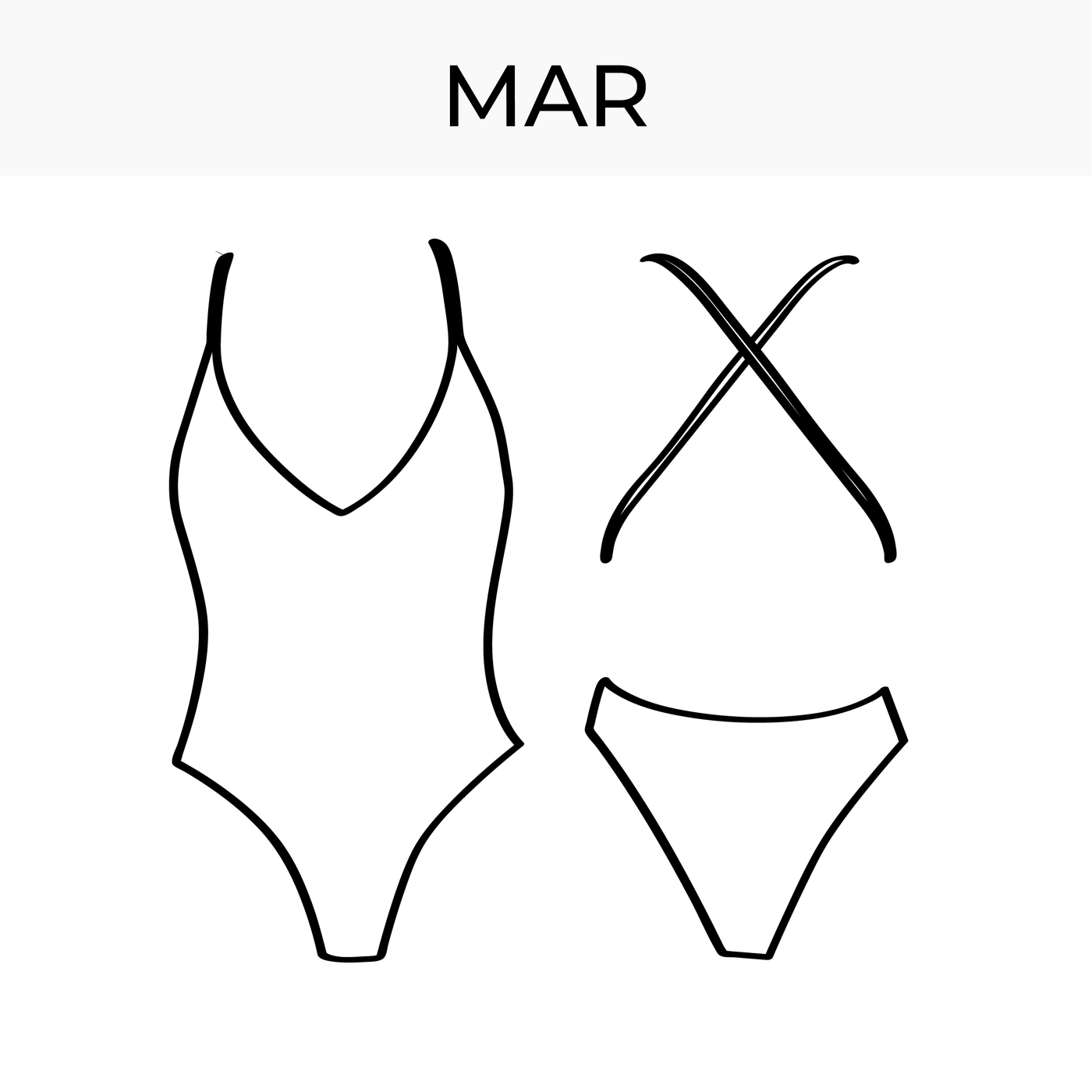 Swimsuit Pattern Mar - DIY swimsuit - Bikini Design Club